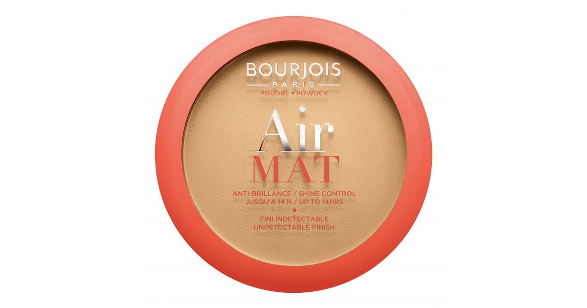 BOURJOIS Paris Air Mat Puder dla kobiet 10 g Odcień 04 Light Bronze ...