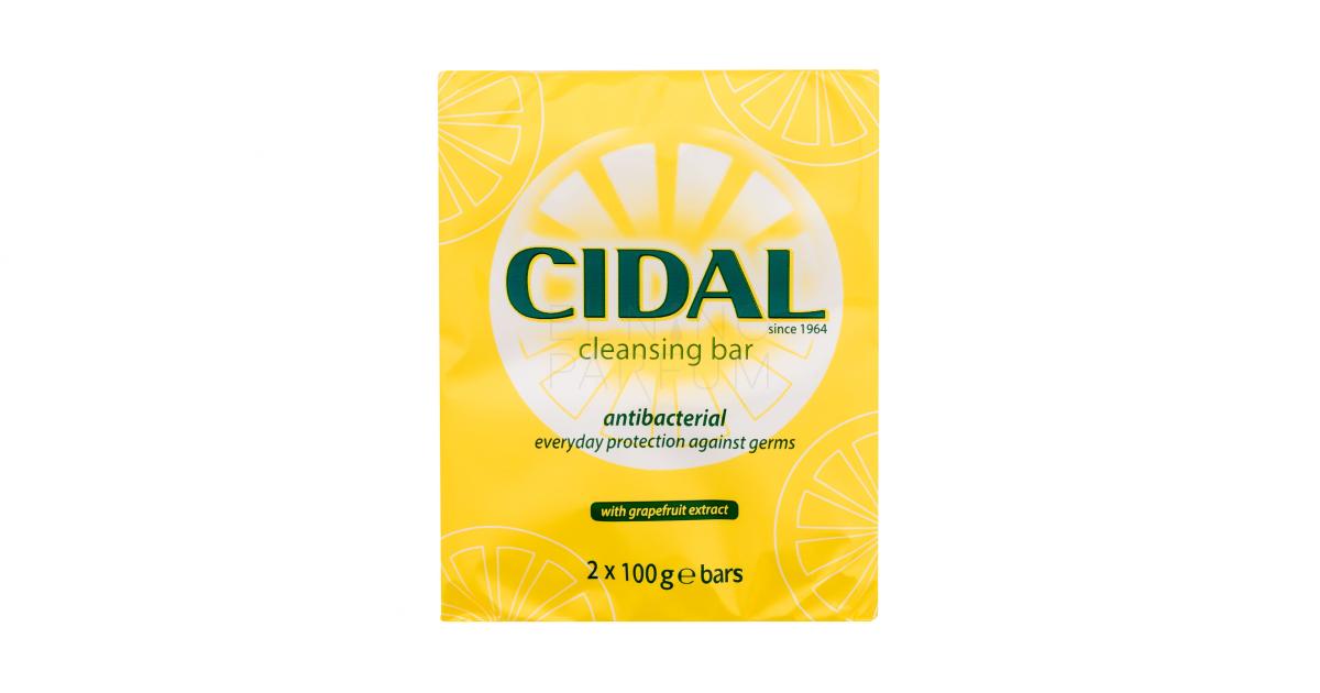 Cidal Cleansing Soap Antibacterial Mydło w kostce 2x100 g | ELNINO PARFUM