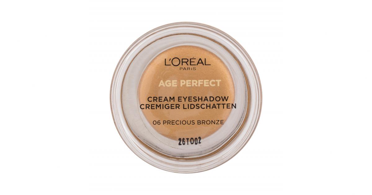 L'Oréal Paris Age Perfect Cream Eyeshadow Cienie do powiek dla kobiet 4 ...