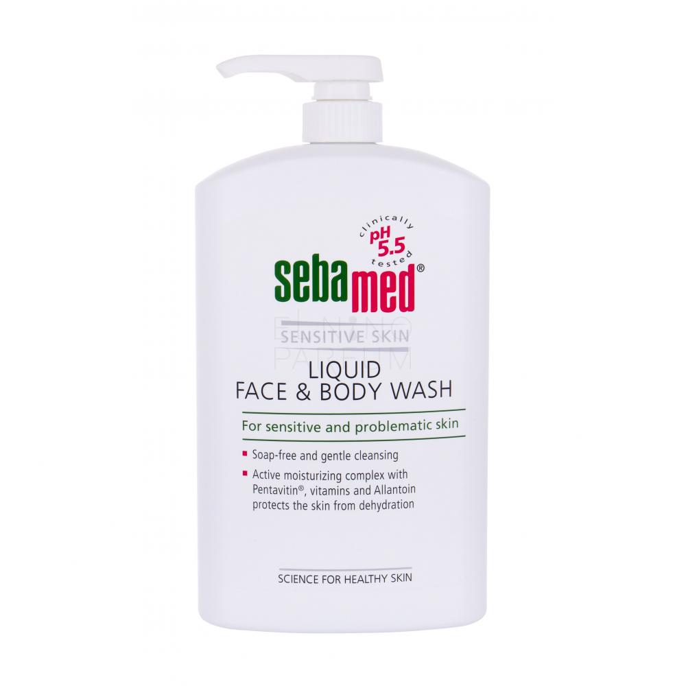 SebaMed Sensitive Skin Face & Body Wash Mydła w płynie dla kobiet ...