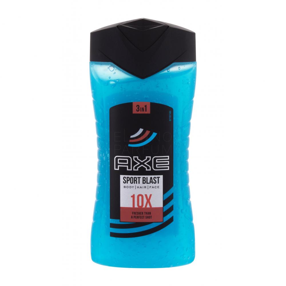 Axe Sport Blast 3in1 Żel pod prysznic dla mężczyzn 250 ml | ELNINO PARFUM