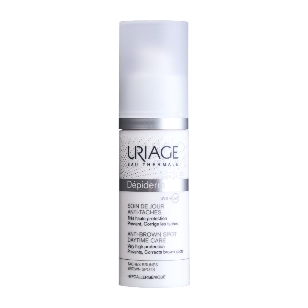 Uriage Dépiderm Anti-Brown Spot Daytime Care SPF50+ Krem do twarzy na dzień dla kobiet 30 ml ...