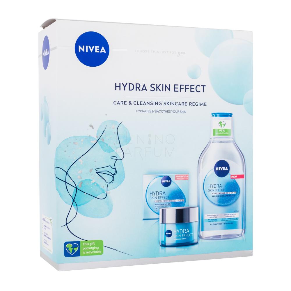 Nivea Hydra Skin Effect Gift Set Zestaw Krem do twarzy na dzień 50 ml ...