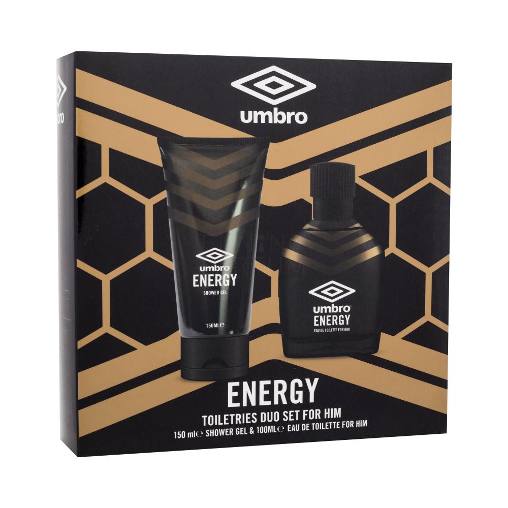 UMBRO Energy Zestaw EDT 100 ml + żel pod prysznic 150 ml | ELNINO PARFUM