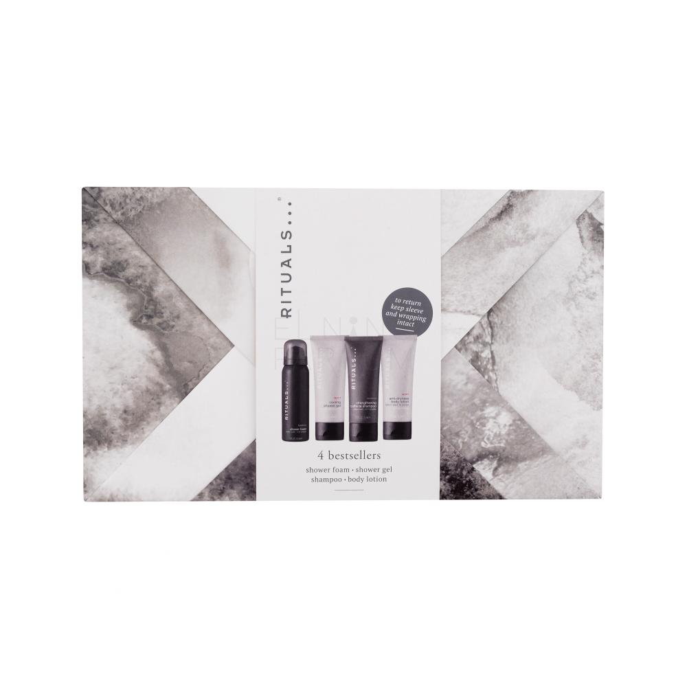 Rituals Homme 4 Bestsellers Zestaw Żel pod prysznic 70 ml + pianka pod ...